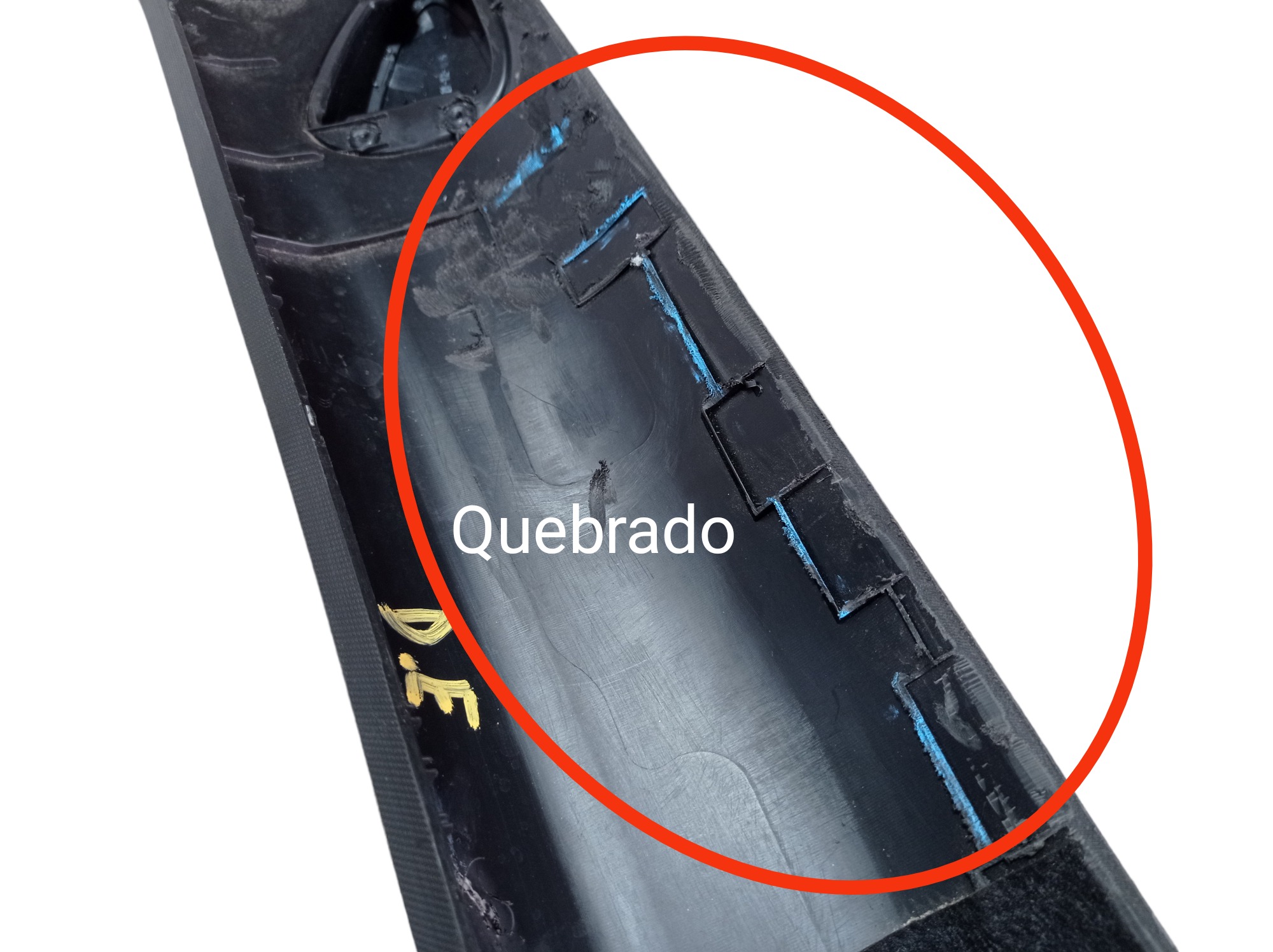 Moldura Coluna Dianteira Esquerda Gwm Haval H6 Gt 2024 V598 – Desmache ...